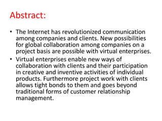 Virtual Customer Relationship Management | PPTX