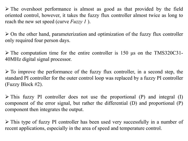 V Fuzzy Logic Implementation For Induction Motor Control Ppt