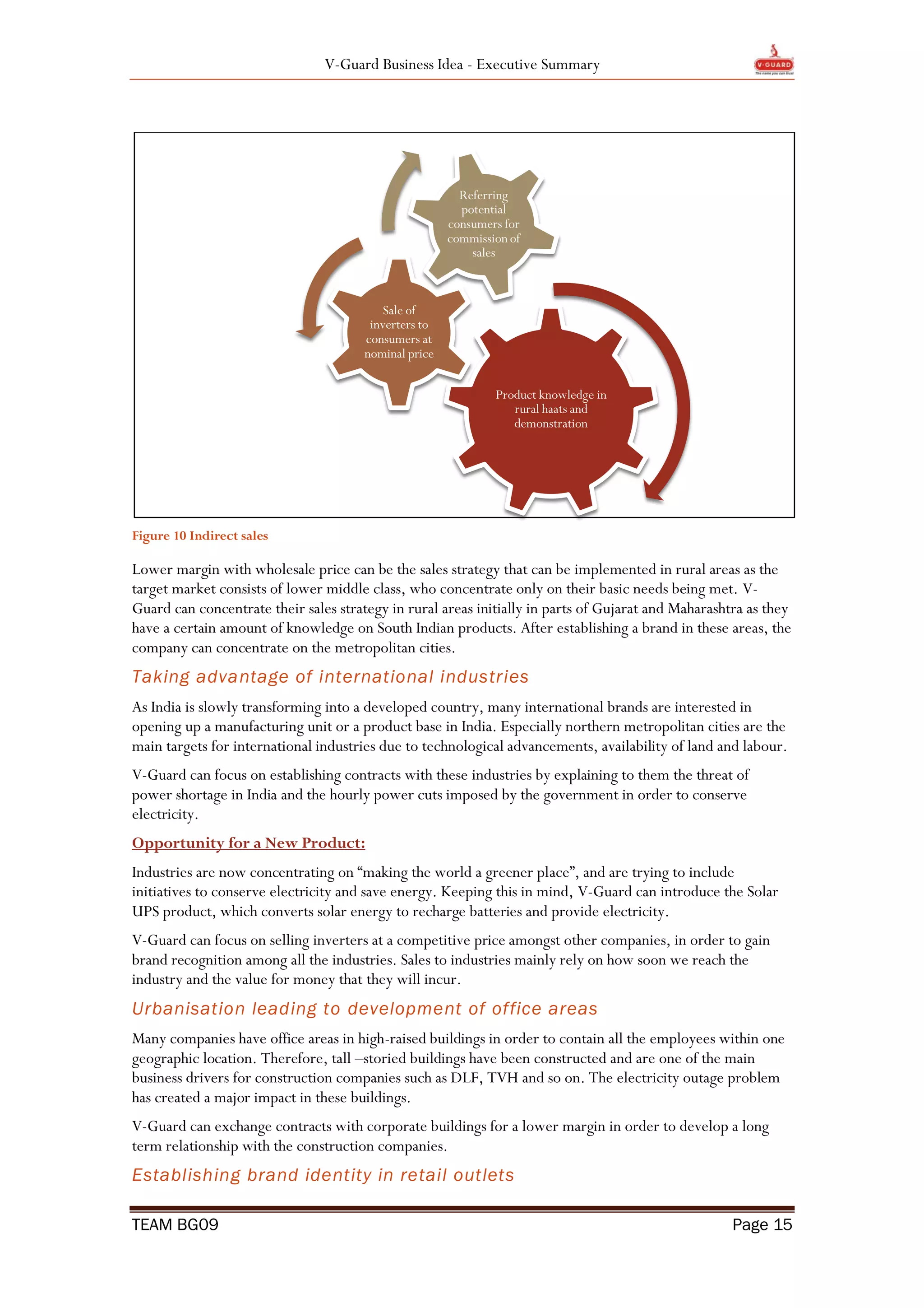 V-Guard Big Idea Business Plan | PDF