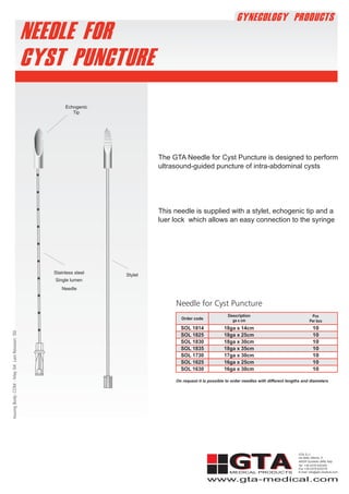 V. gynecology needles ashadeep chandrareddy | PDF