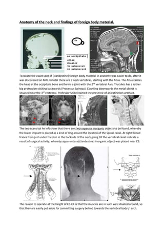 V introduction anatomy head and neck for background info | PDF