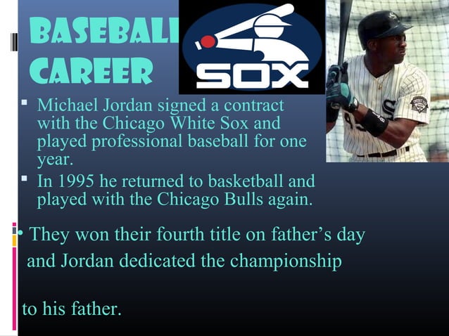 michael jordan biography ultimate ppt | PPT