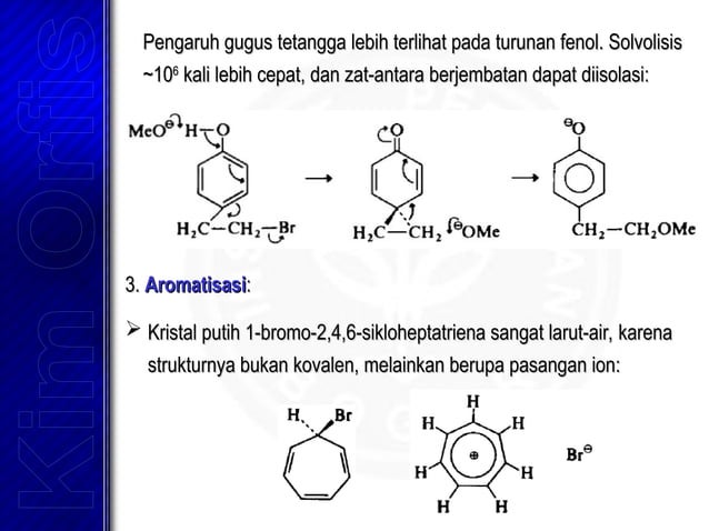 V - Karbokation, Atom N dan O Tuna-Elektron, dan Reaksinya.ppt