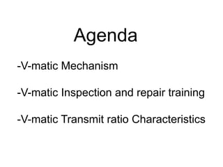 V-matic belt automatic transmission.ppt