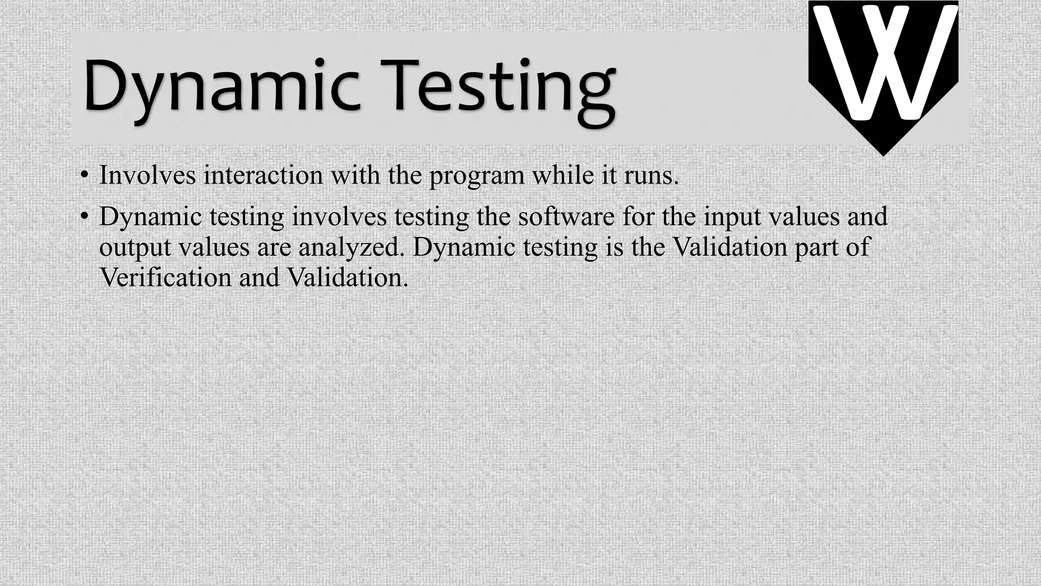 V Model and W Model | PPTX