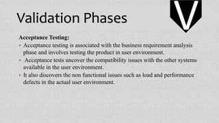 V Model and W Model | PPTX