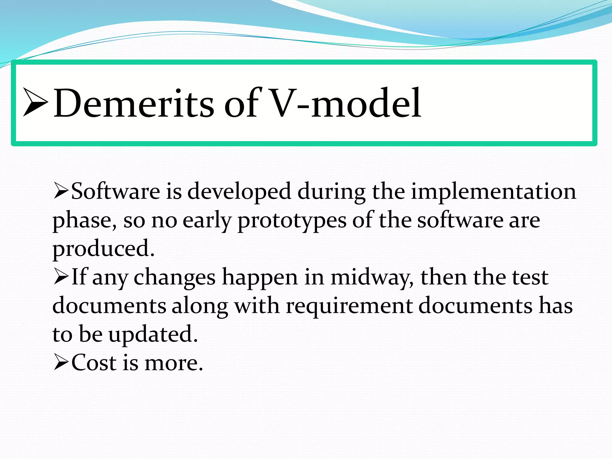 V model software engineering | PPTX