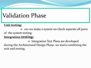 V model software engineering | PPTX