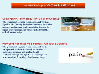 V one Healthcare | PPTX