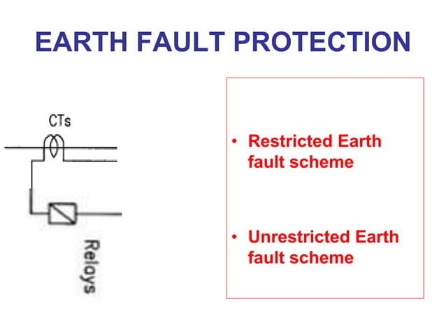 Electrical Protection Schemes in detail | PPTX