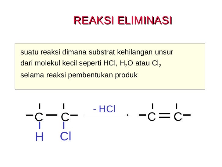 Reaksi Eliminasi