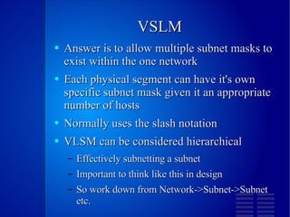 V S L M | PPT