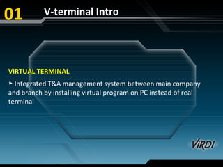 VIRDI Virtual terminal | PPT