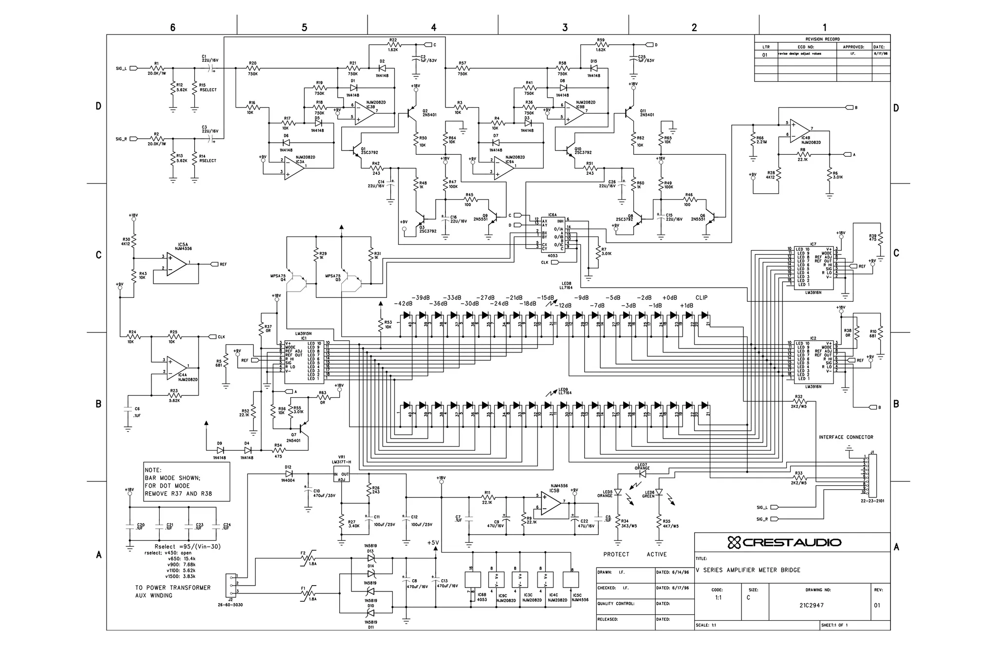 Diagramas para la reparación de amplificadores crest versiones vs. | PDF