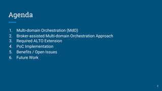 Multi-domain Orchestration leveraging the Application-Layer Traffic ...