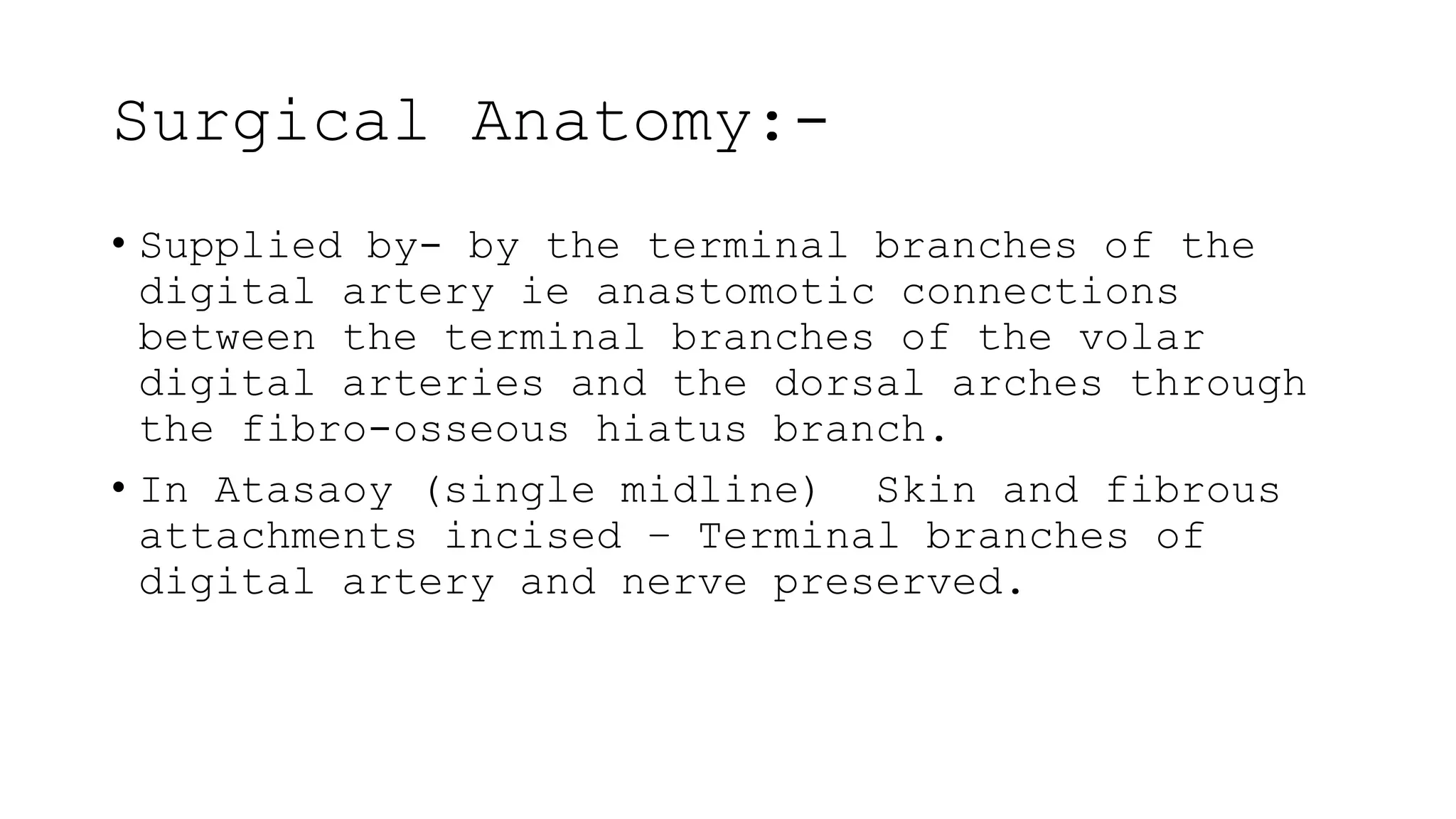 V-Y Advancement flap - for Fingertip amputations | PPTX