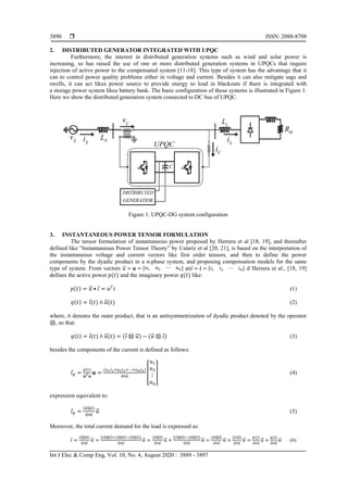 Unit vector template generator applied to a new control algorithm for an UPQC with instantaneous ...