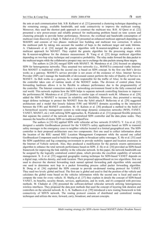 Multicast routing strategy for SDN-cluster based MANET | PDF