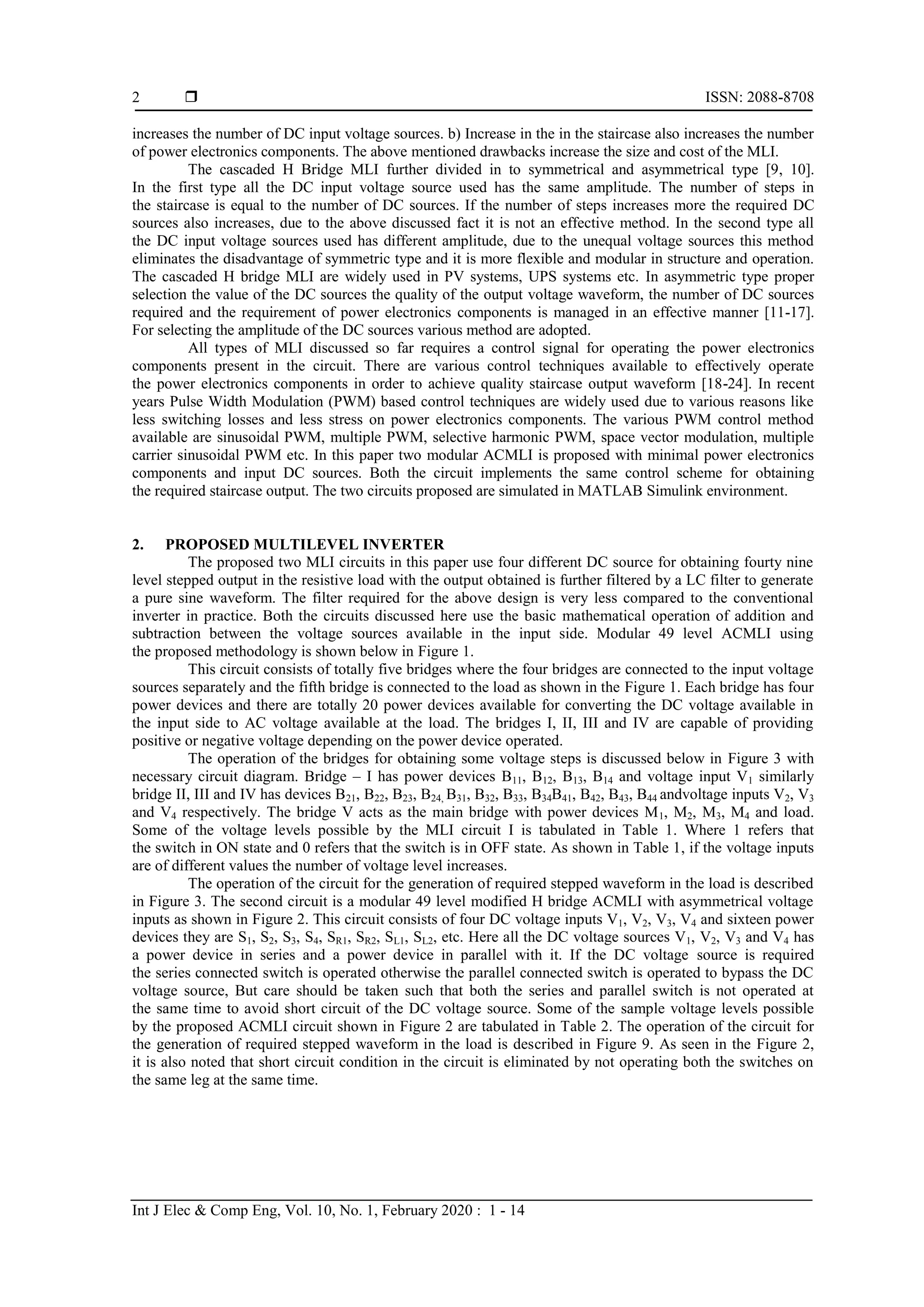 Modular multilevel inverter for renewable energy applications | PDF
