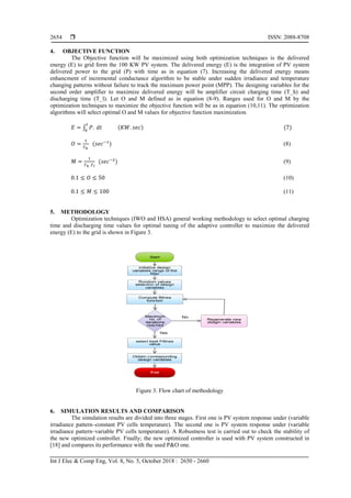 Enhancement of On-grid PV System under Irradiance and Temperature Variations Using New Optimized ...