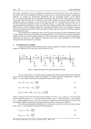 Distribution network reconfiguration for loss reduction using PSO method | PDF