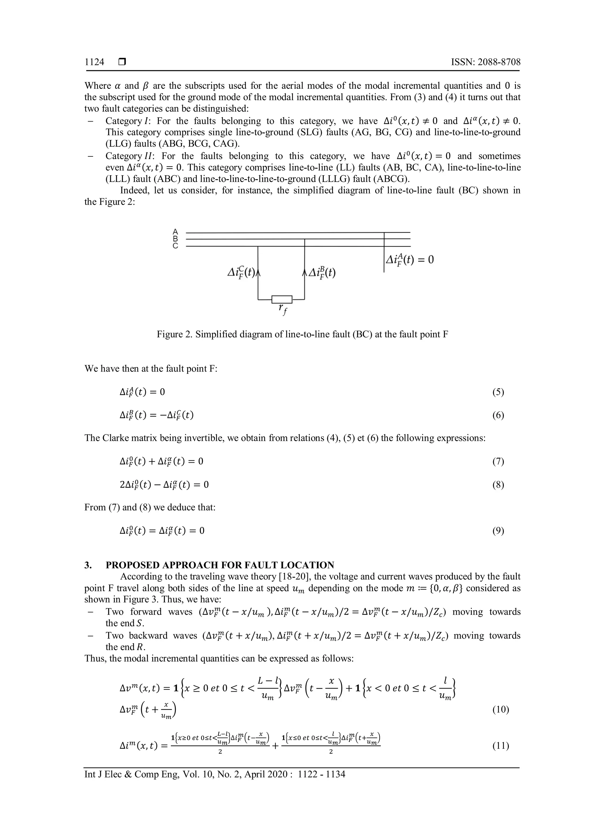 Traveling wave based fault location for power transmission lines using ...