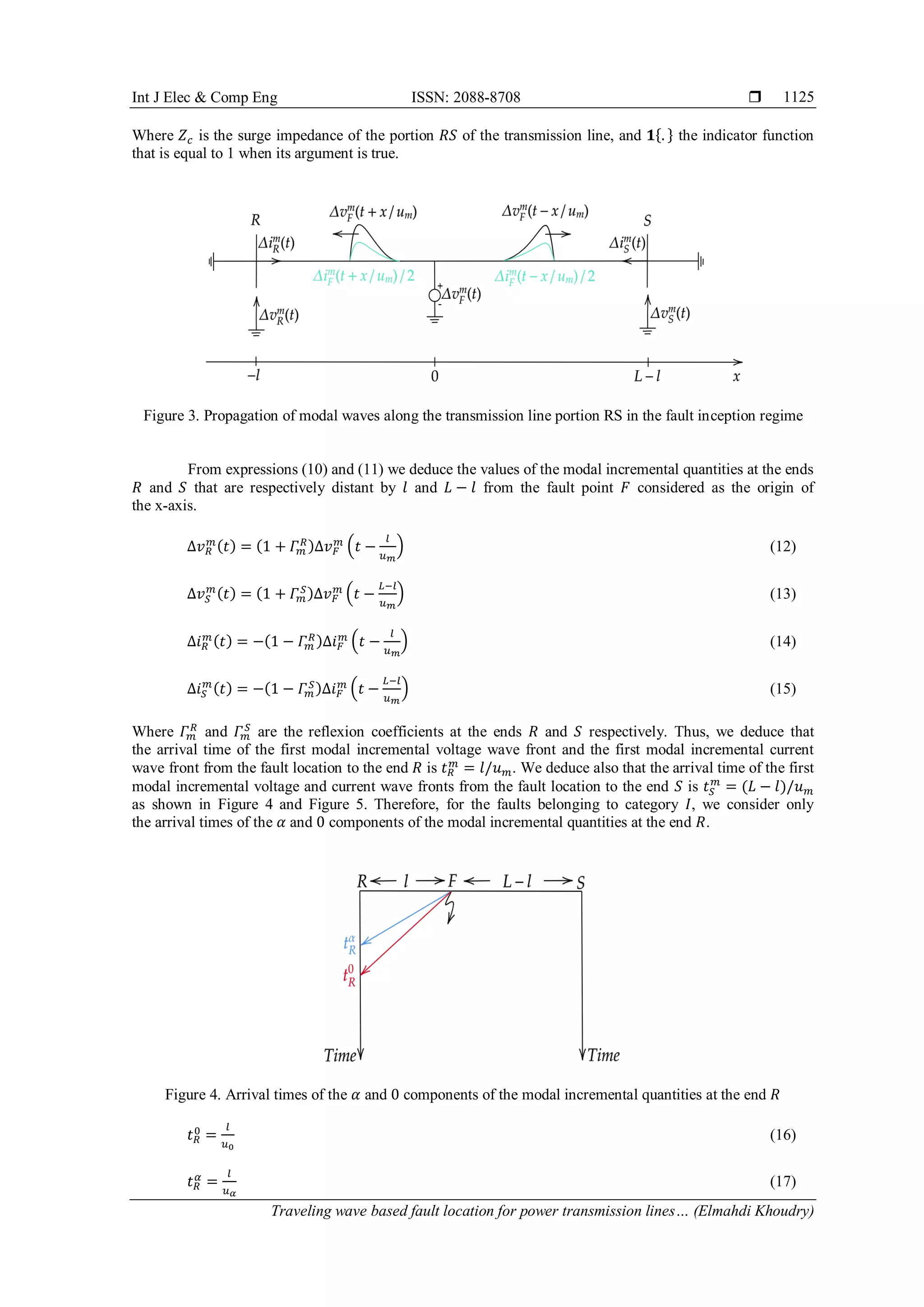 Traveling Wave Based Fault Location For Power Transmission Lines Using Morphological Filters And