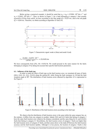 Traveling wave based fault location for power transmission lines using morphological filters and ...