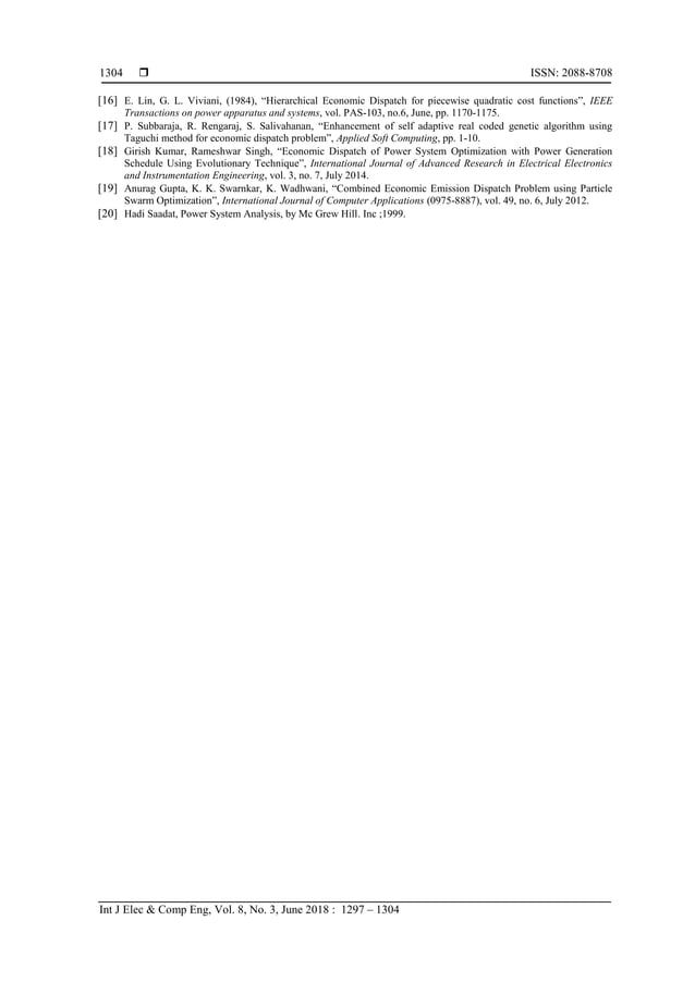 Economic and Emission Dispatch using Whale Optimization Algorithm (WOA) | PDF