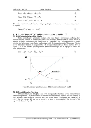 Coordinated Placement and Setting of FACTS in Electrical Network based on Kalai-smorodinsky ...