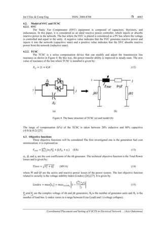 Coordinated Placement and Setting of FACTS in Electrical Network based on Kalai-smorodinsky ...