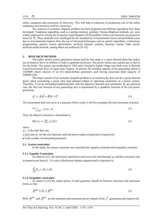 Optimal unit commitment of a power plant using particle swarm optimization approach | PDF