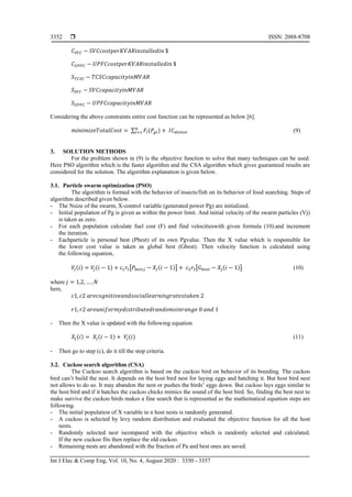 Optimized placement of multiple FACTS devices using PSO and CSA ...