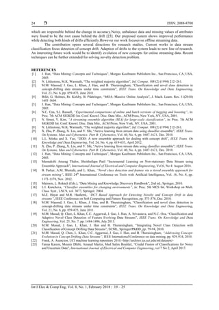 Concept Drift Identification using Classifier Ensemble Approach | PDF
