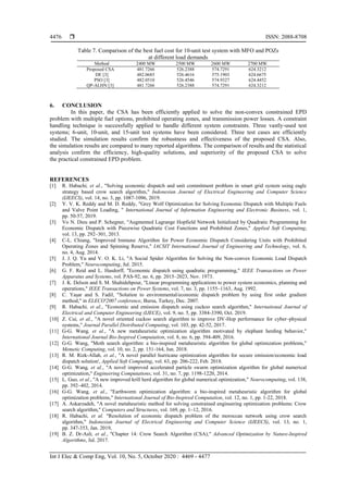 Non-convex constrained economic power dispatch with prohibited operating zones and piecewise ...
