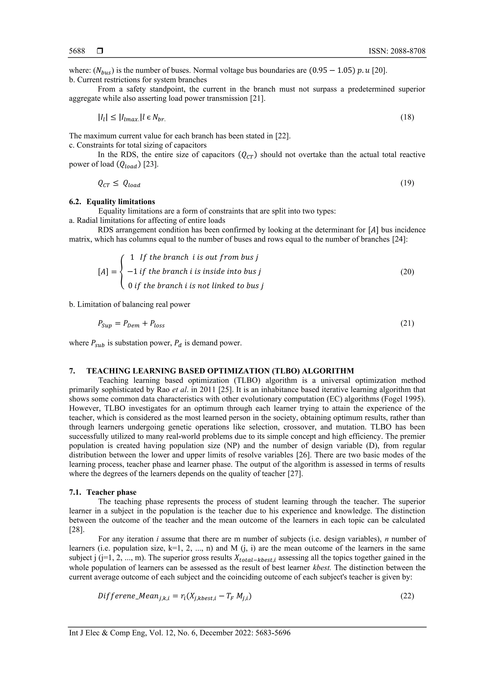Dual techniques of load shedding and capacitor placement considering load models for optimal ...