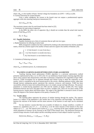 Dual techniques of load shedding and capacitor placement considering ...
