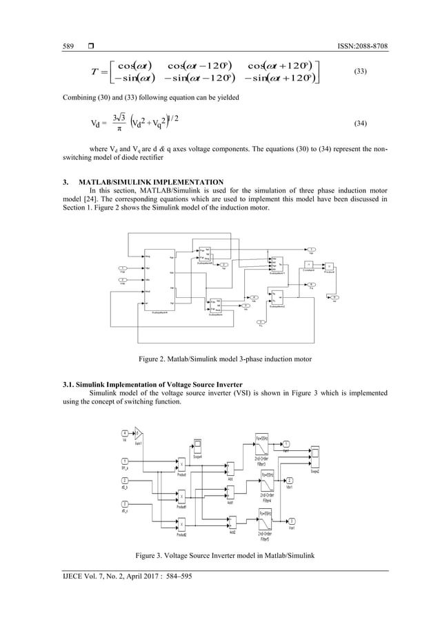 Modeling And Simulation Of Vsi Fed Induction Motor Drive In Matlab