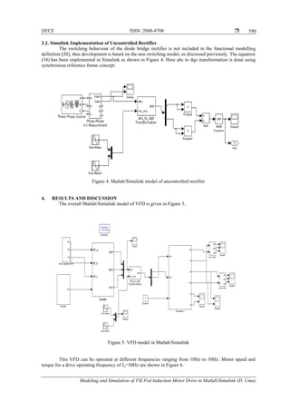 Modeling and Simulation of VSI Fed Induction Motor Drive in Matlab/Simulink | PDF