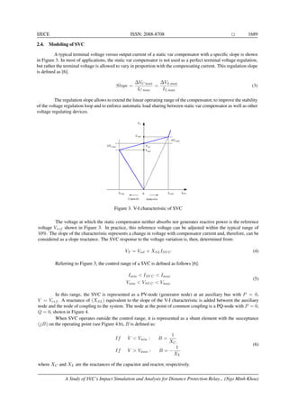 A Study of SVC’s Impact Simulation and Analysis for Distance Protection ...