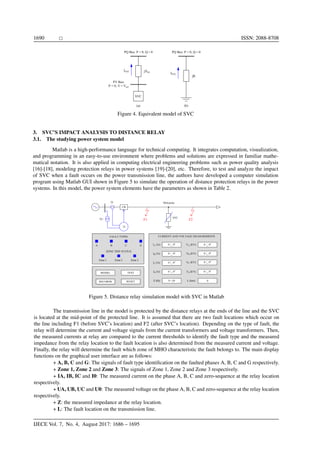 A Study of SVC’s Impact Simulation and Analysis for Distance Protection Relay on Transmission ...