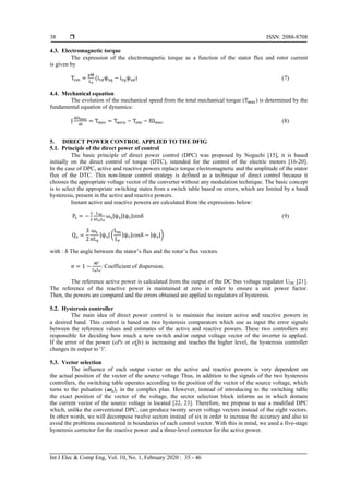 Enhancement of the direct power control applied to DFIG-WECS | PDF