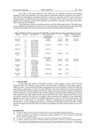 Multi-objective distributed generation integration in radial distribution system using modified ...