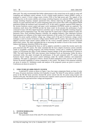Hysteresis-based Voltage and Current Control Techniques for Grid ...