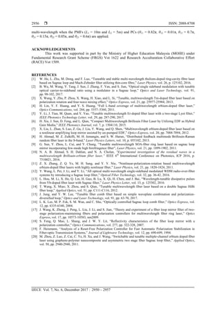 Theoretical Analysis of a two-stage Sagnac loop filter Using Jones Matrices | PDF | Physics ...