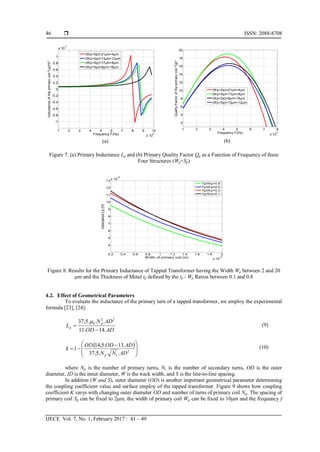 Modeling and Structure Optimization of Tapped Transformer | PDF