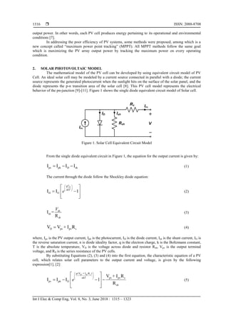 Modeling and Simulation of Fuzzy Logic based Maximum Power Point ...