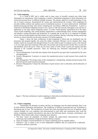 A Comparative Study: Taxonomy of High Performance Computing (HPC) | PDF