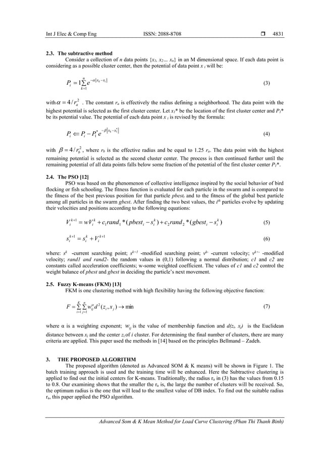 Advanced SOM & K Mean Method for Load Curve Clustering | PDF