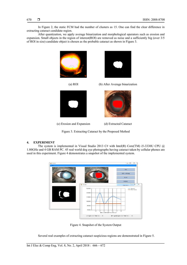 Intelligent Automatic Extraction of Canine Cataract Object with Dynamic Controlled Fuzzy C-Means ...
